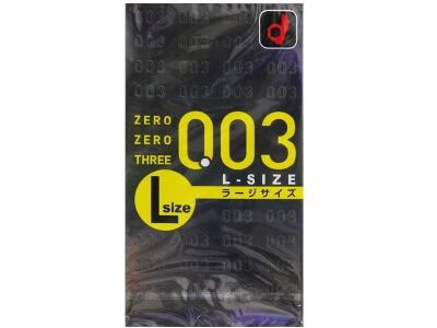 Zero Zero Three Large Size (10 pieces) ｜ DOKODEMO