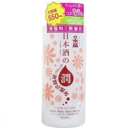 nihonsakari 550mL plenty of moisturizing lotion of Japanese sake ｜ DOKODEMO