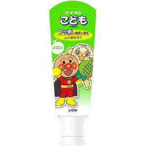 Lion Children's Toothpaste (Melon Flavor) 40g ｜ DOKODEMO