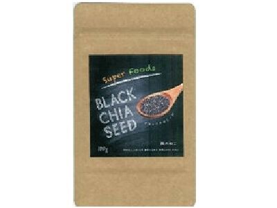 Black Chia Seeds (100g) ｜ DOKODEMO