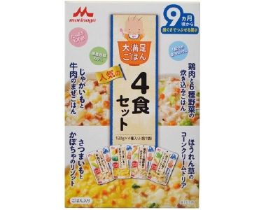 Morinaga Milk Industry popular 4 meals set 9 months G-N1 120Gx4 meals ｜ DOKODEMO