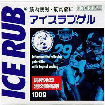 (3rd-Class OTC Drug) Mentholatum Ice Rub Gel 100g ｜ DOKODEMO