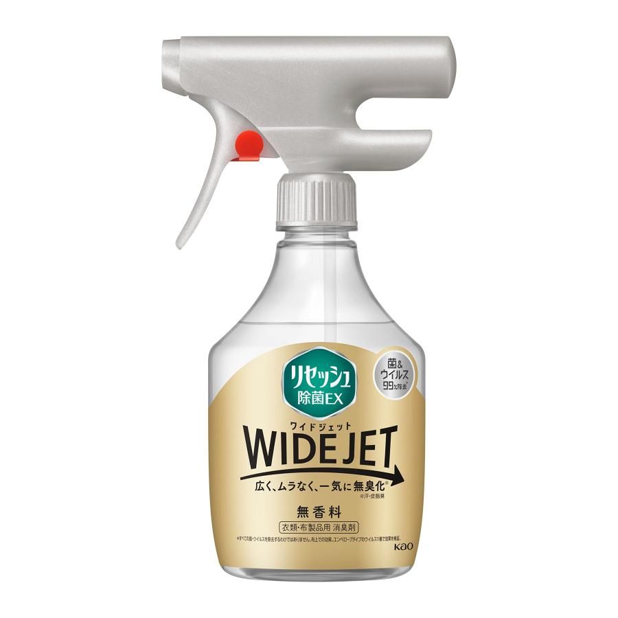 Kao Resesh Sanitizing EX Wide Jet Unscented, 410 mL (Trigger Spray) ｜ DOKODEMO