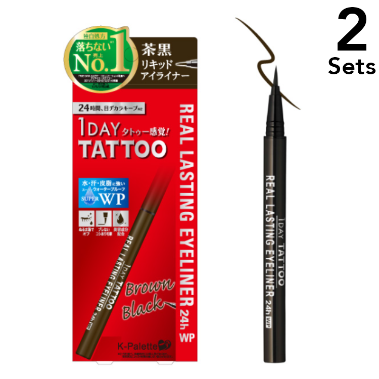 [Limited price] [Set of 2] K-Palette Real Relucted Eyeliner 24HWP BB ...