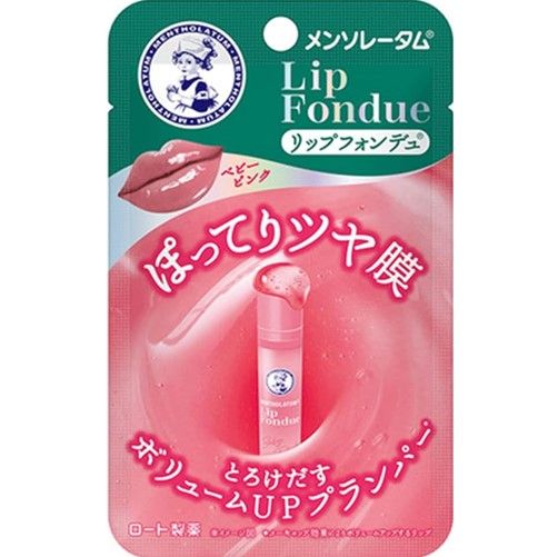 Mentholatum Lip Fondue Baby Pink 3.2g ｜ DOKODEMO