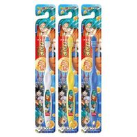 Lion Kids Toothbrush for Ages 6–12, 1 Count (Dragon Ball Super) ｜ DOKODEMO