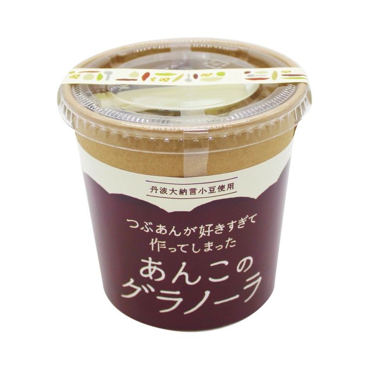 Miyato Farm Red Bean Paste Granola 74g ｜ DOKODEMO