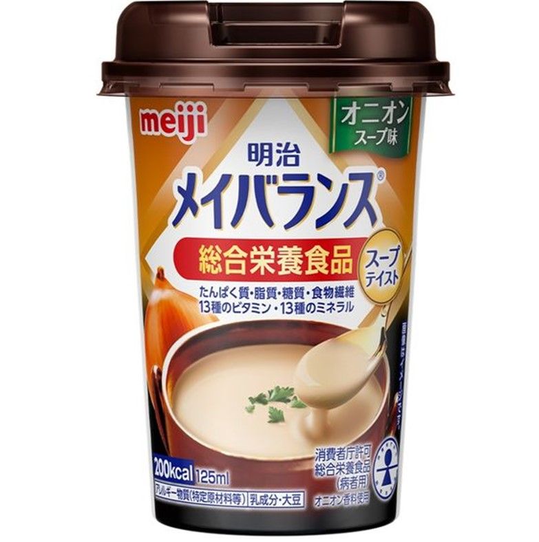 Meiji Meibalance Mini Cup, Onion Soup Flavor, 125 ml ｜ DOKODEMO