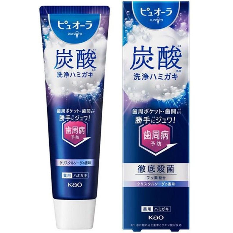 PURE ORAL Carbonated Toothpaste 95g ｜ DOKODEMO