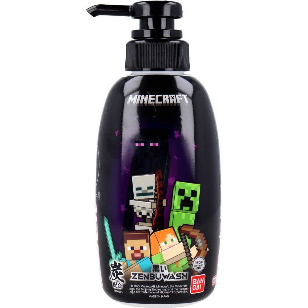Bandai Black ZENBU WASH MINECRAFT 下界香皂 ｜ 多和夢