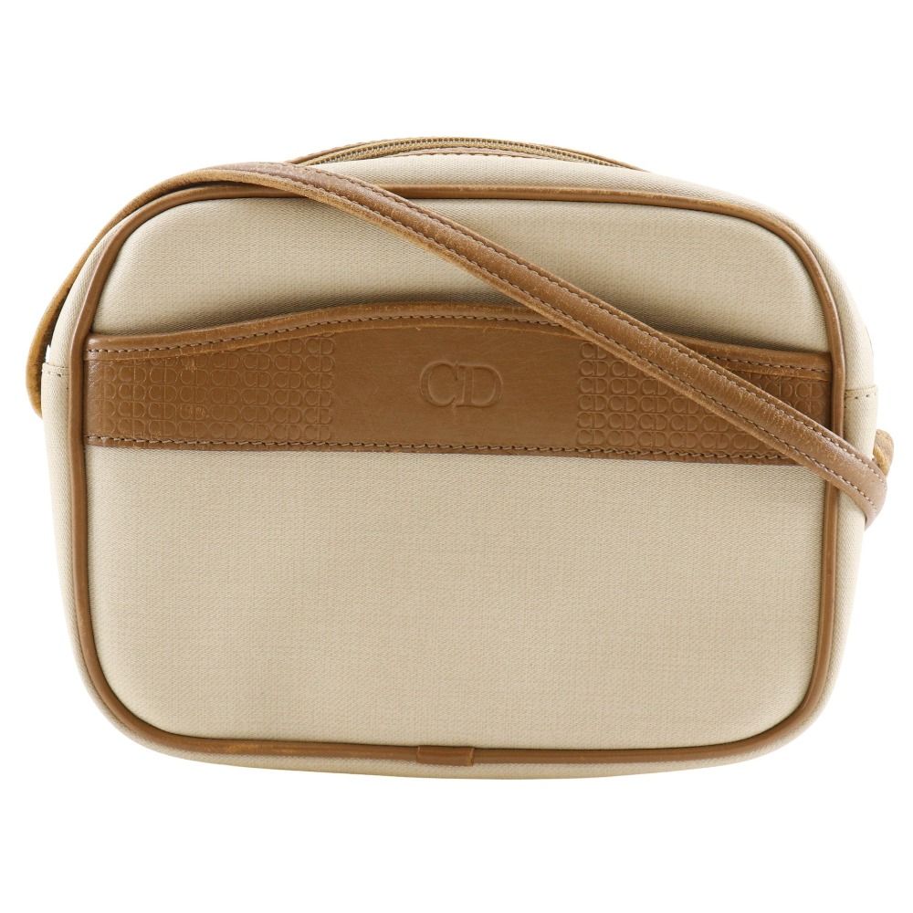 Pre-owned Christian Dior CD logo shoulder bag, vintage PVC, made in ...