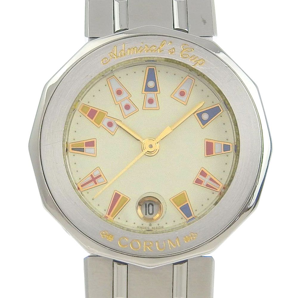 Pre-owned CORUM Admiral's Cup watch, model 39.610.20V50, stainless ...