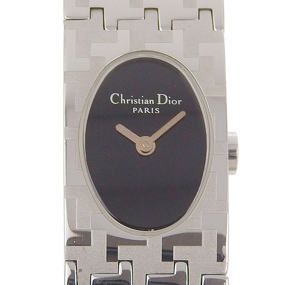 Pre-owned Dior Miss Dior D70-100 stainless steel Swiss-made watch with ...