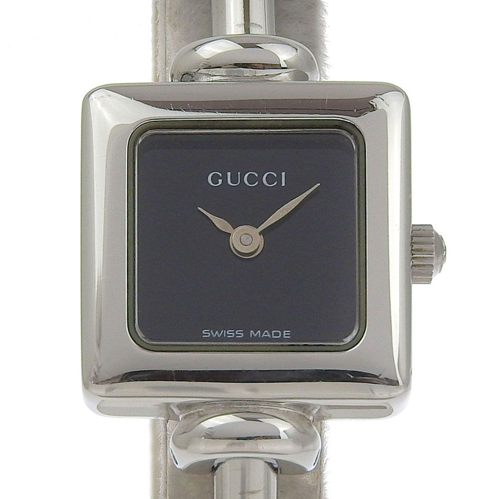 Pre-owned Gucci 1900L stainless steel quartz watch with analog display ...