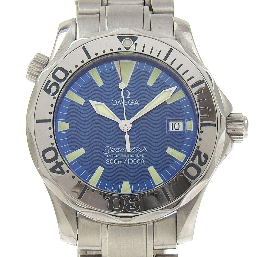 Pre-owned OMEGA Seamaster Professional 300 2263.8 stainless steel watch ...