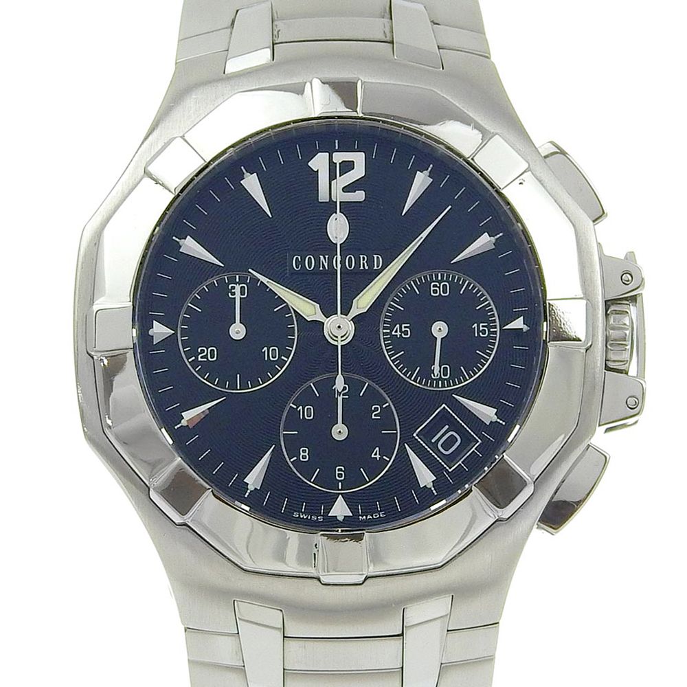 Pre-owned Concord Saratoga watch, 14.H7.1892, stainless steel automatic ...