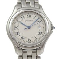 Cartier Panthere Cougar LM watch, caliber 87.06, stainless steel ...