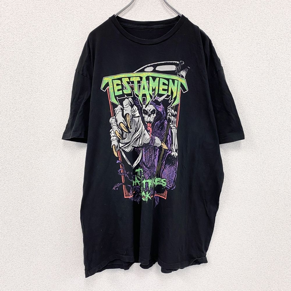 Used clothing TESTMENT Testament short sleeve printed T-shirt band T ...