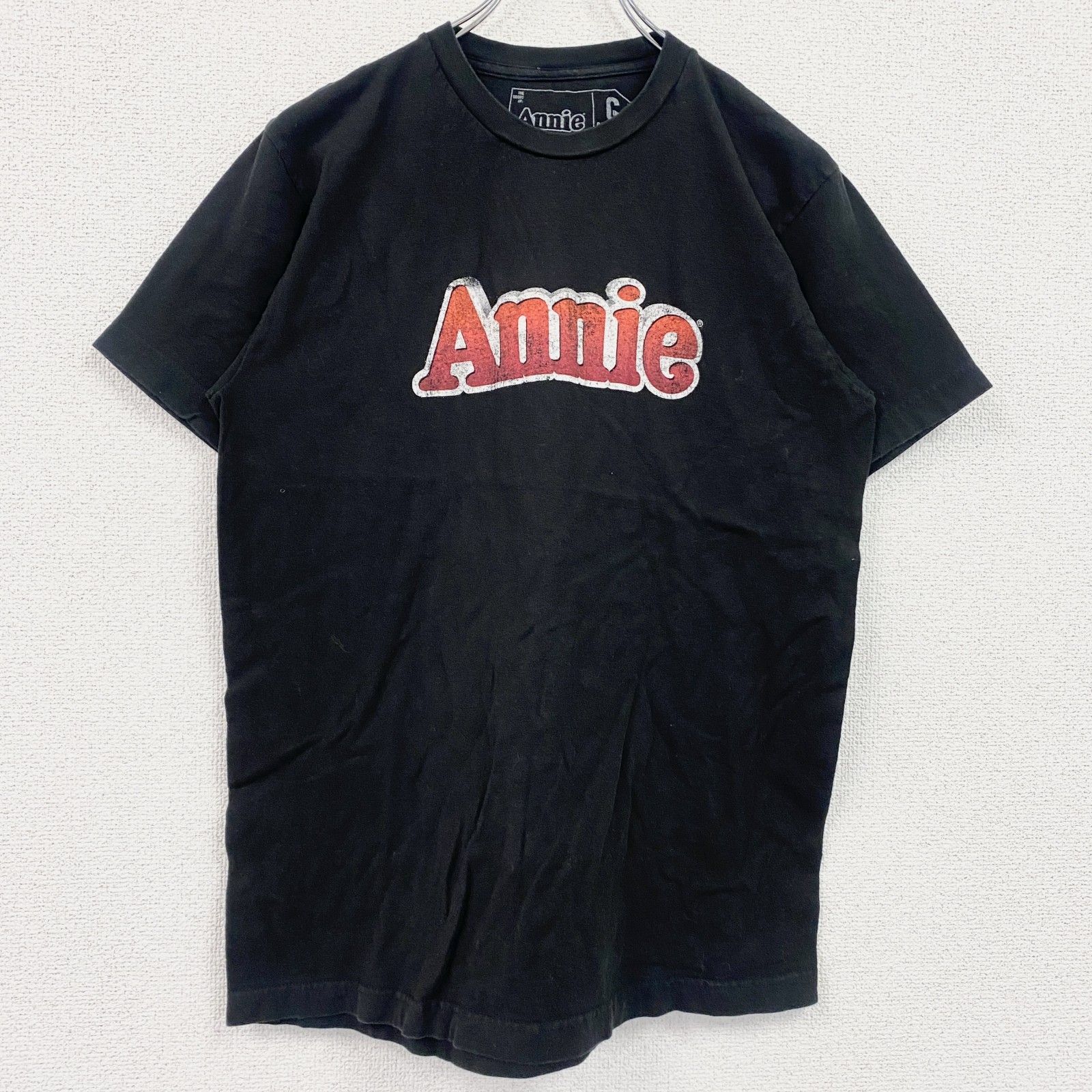 Used Annie Musical T-shirt, short-sleeved print, black, size M | 日本二手精品 ...