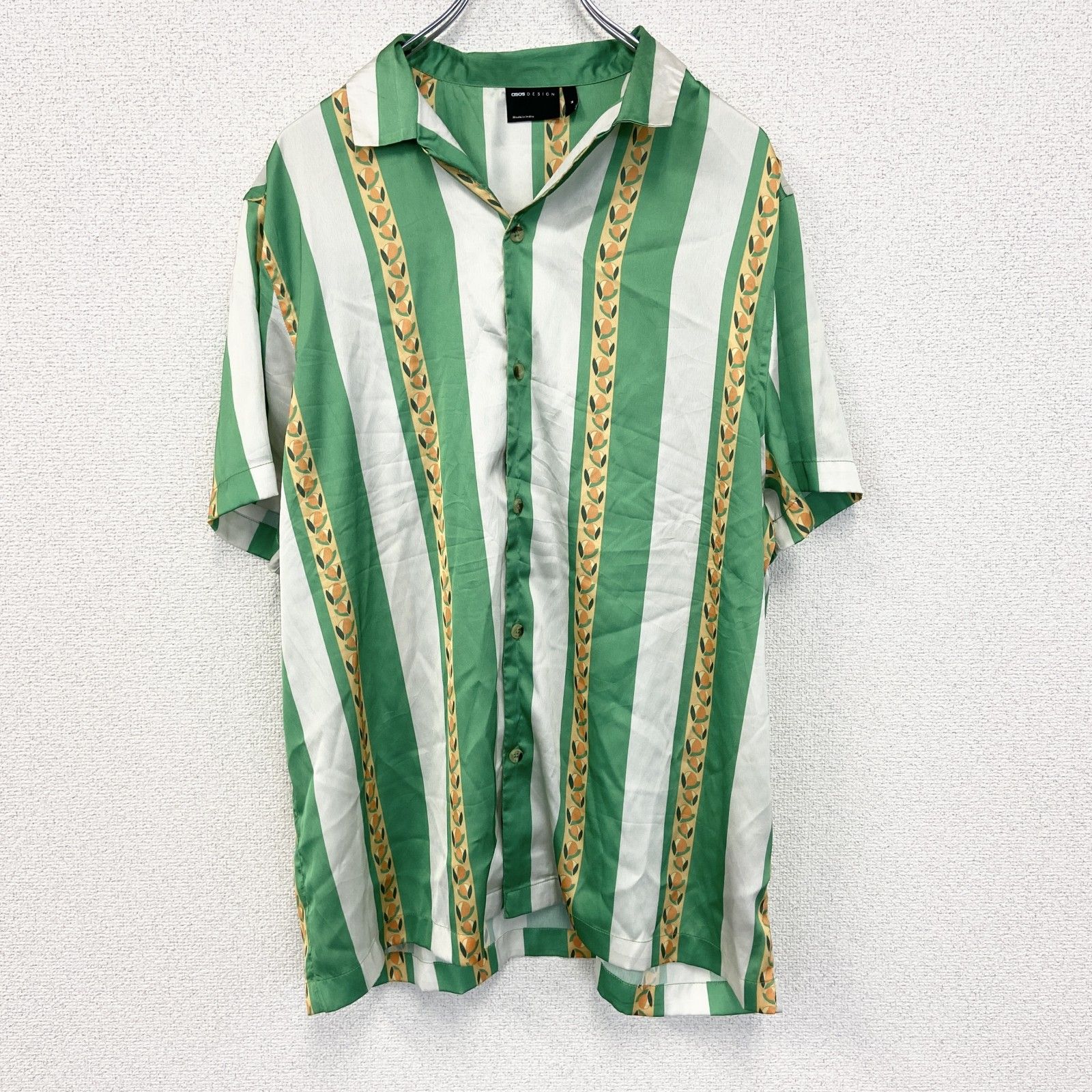 Used CISOS DESIGN short-sleeved all-over print shirt, retro design ...