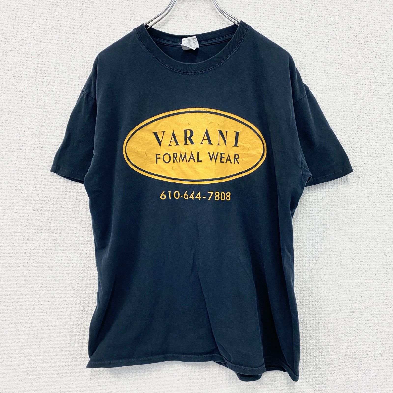 Used GILDAN VARANI short-sleeved printed T-shirt, double-sided print ...