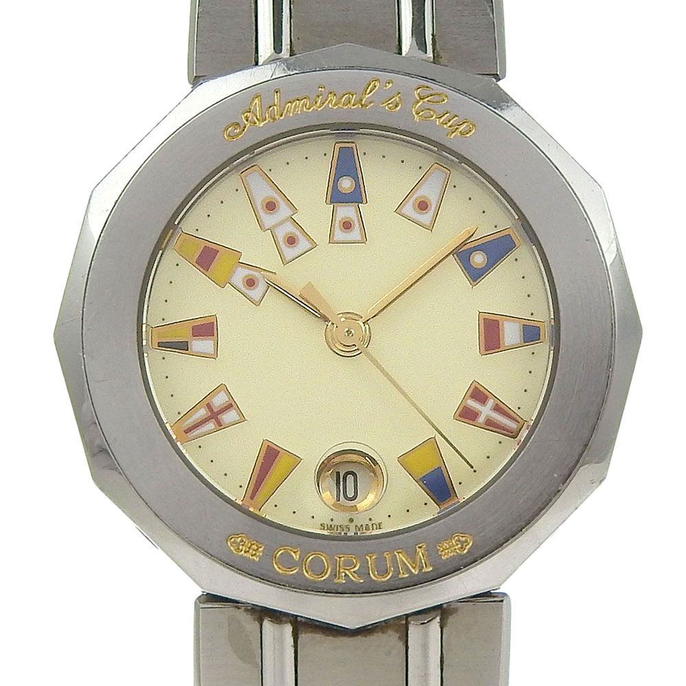 Pre-owned CORUM Admiral's Cup watch, model 39.610.20 V050, stainless ...