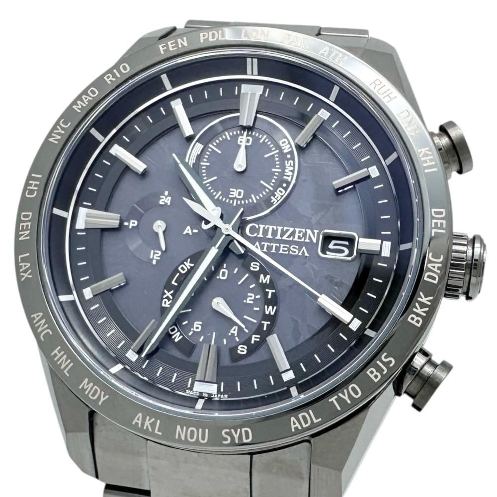 Pre-owned CITIZEN AT8287-62E/H800-A1CN20C Attesa HAKUTO-R Collaboration ...