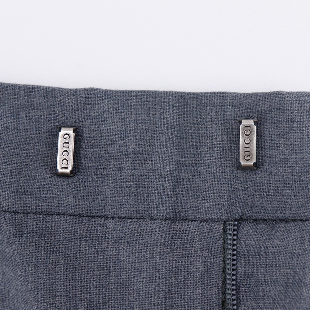 グッチ GUCCI スーツ 711530 ウール グレー メンズ【中古】 | 日本二手