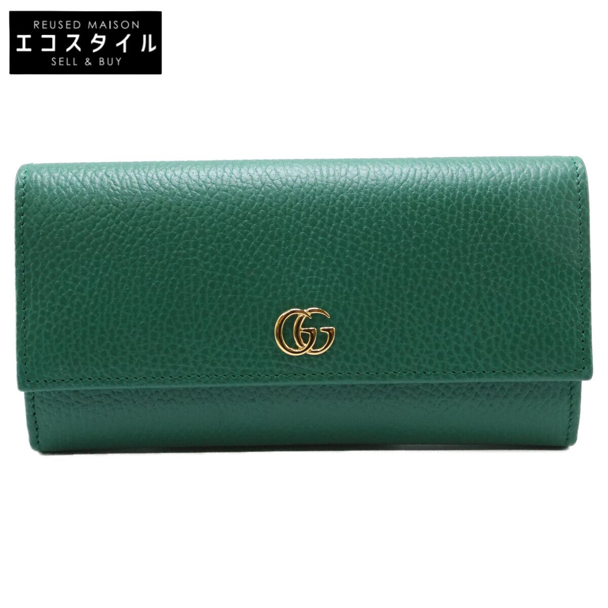 Gucci [全新] 456116 雙G長錢包 | 日本二手精品 ｜ 多和夢