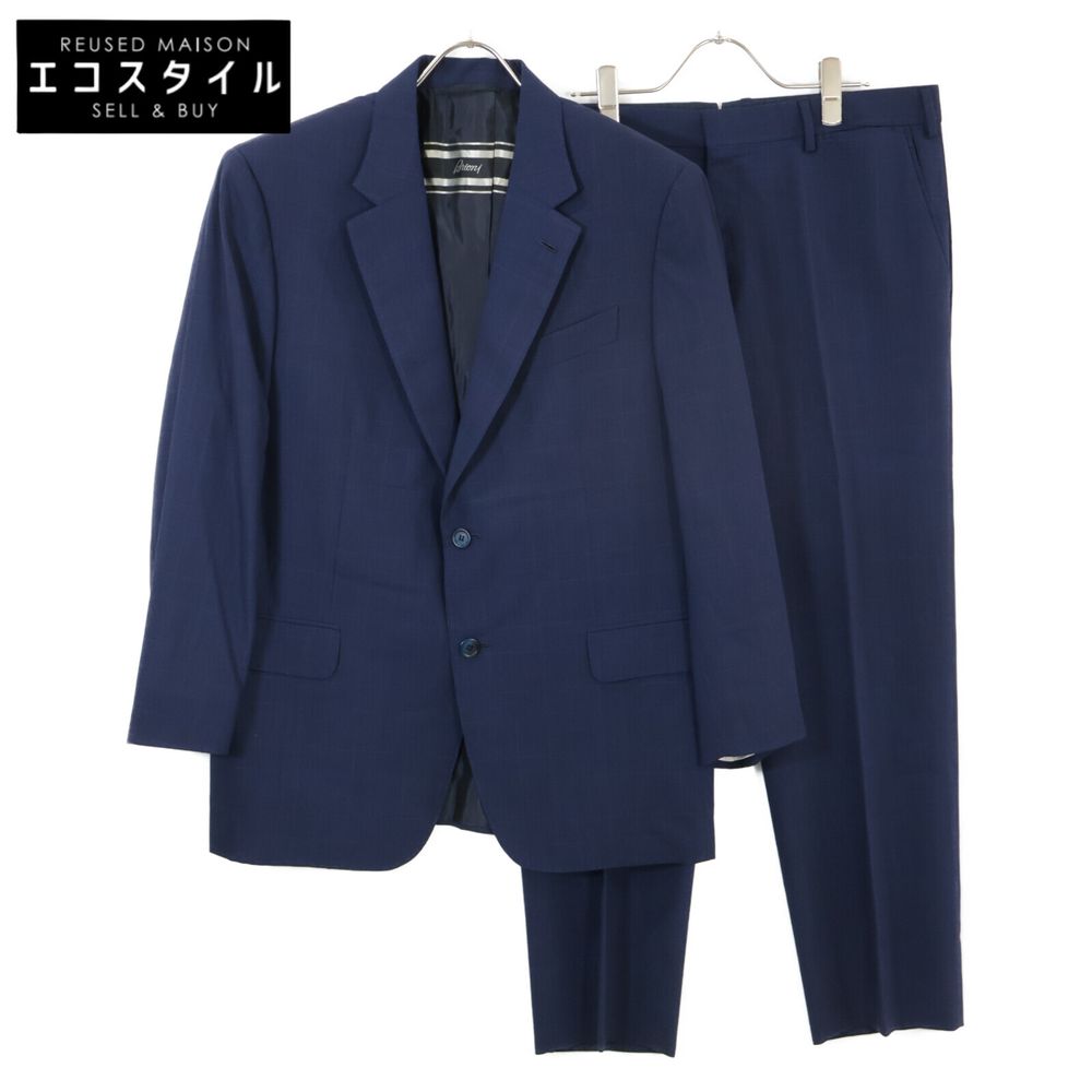 Brioni Blue PRIMO Check Suit 54 | 日本二手精品 ｜ DOKODEMO