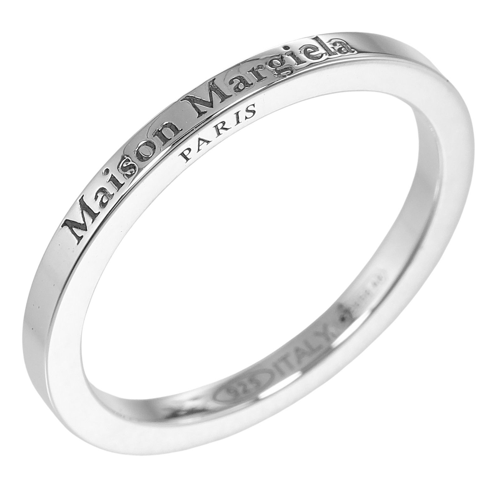 Pre-owned Maison Margiela Logo Reference Ring, Narrow, Size 17 ...