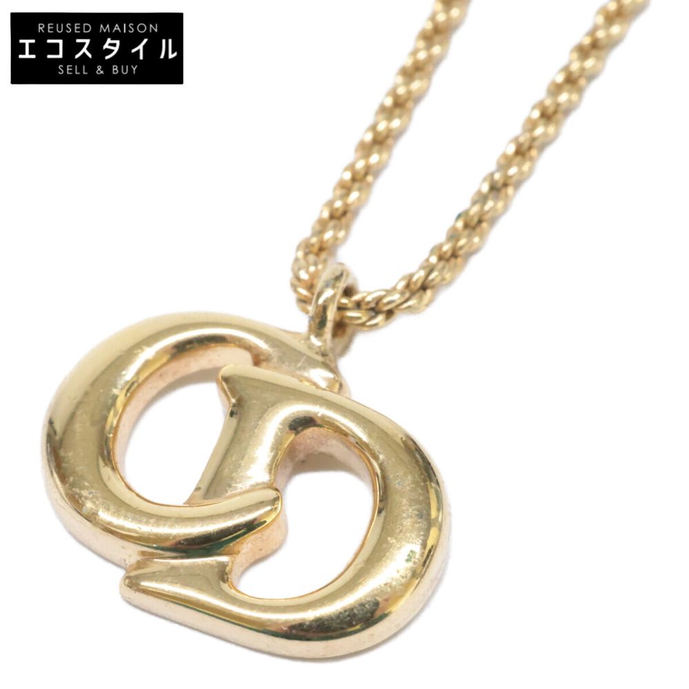 Christian Dior CD logo top rope chain | 日本二手精品 ｜ DOKODEMO