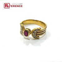 Jewelry K18 Ruby Ring with No Stone Grain | 日本二手精品 ｜ DOKODEMO