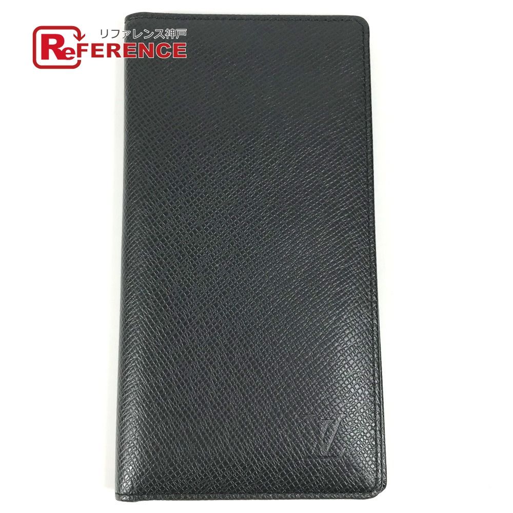 LOUIS VUITTON VI0035 Taiga Porte-Valeur Carte Credit Long Wallet ...