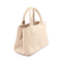 [Used] Prada PRADA Tote Bag CANAPA 2WAY Beige Canvas Canapa 2-way Tote ...